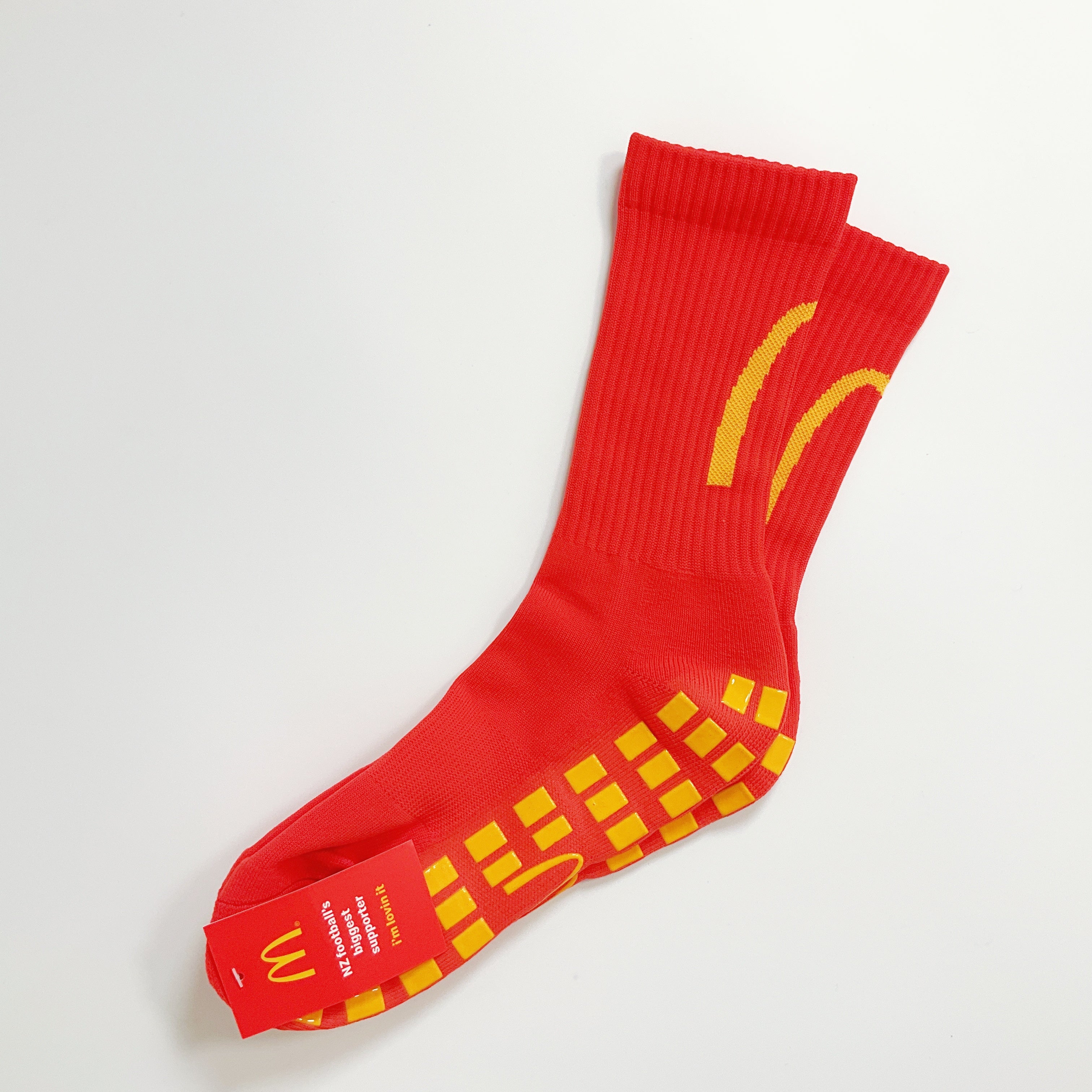 McDonald's - Red Grip Socks – SPCA Op Shops