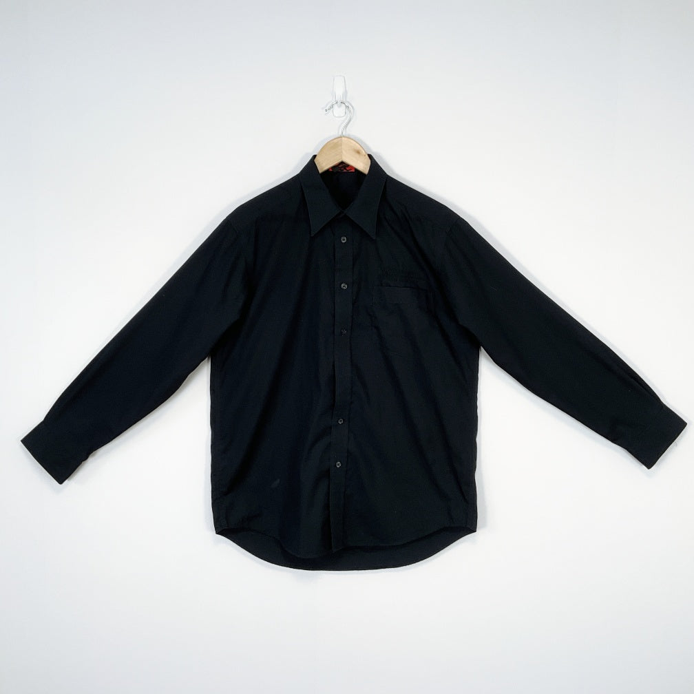 CCC Canterbury - Black Millennium Uniform Button-Up Shirt – SPCA Op Shops