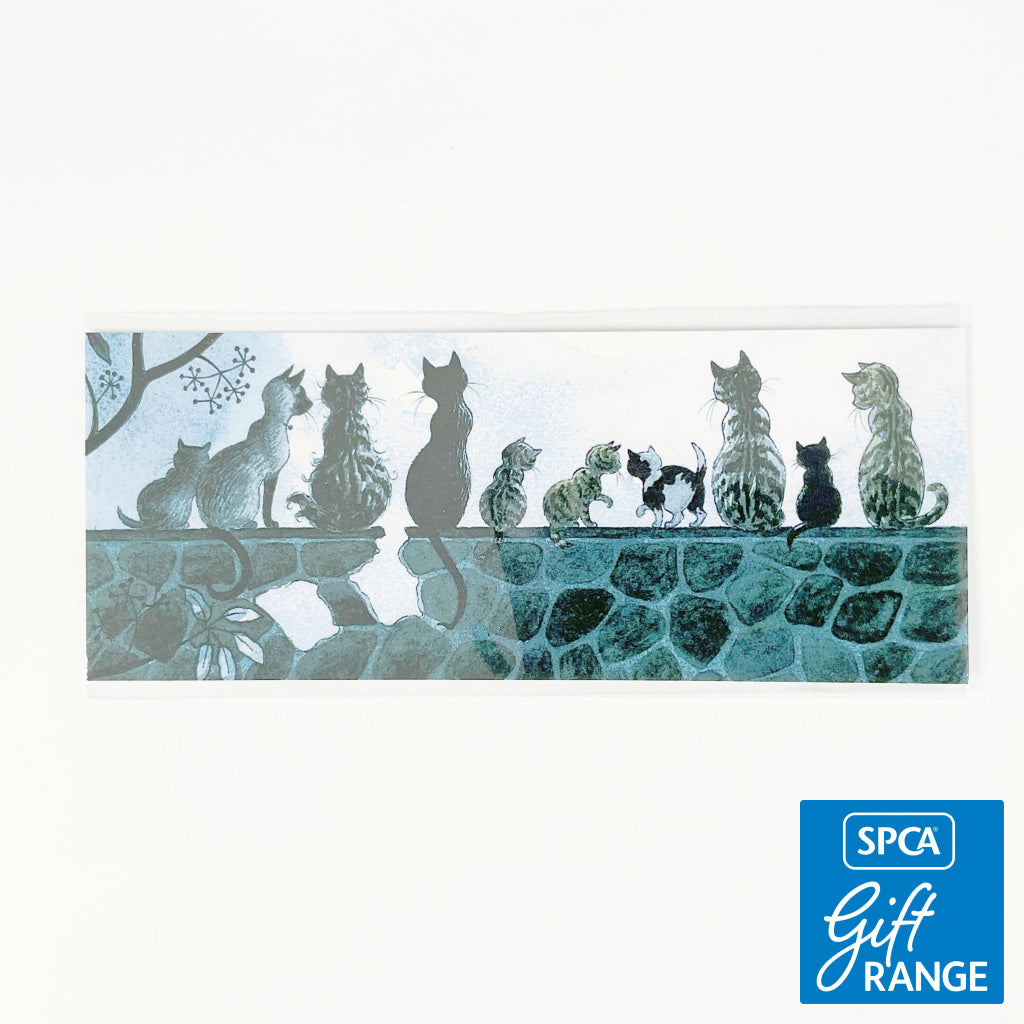 Lynley Dodd - Hairy Maclary Cats On Wall Bookmark – SPCA Op Shops